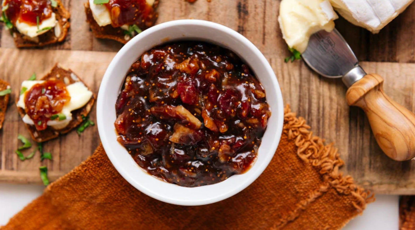 Easy Bacon Fig Jam - Maine Crisp Company