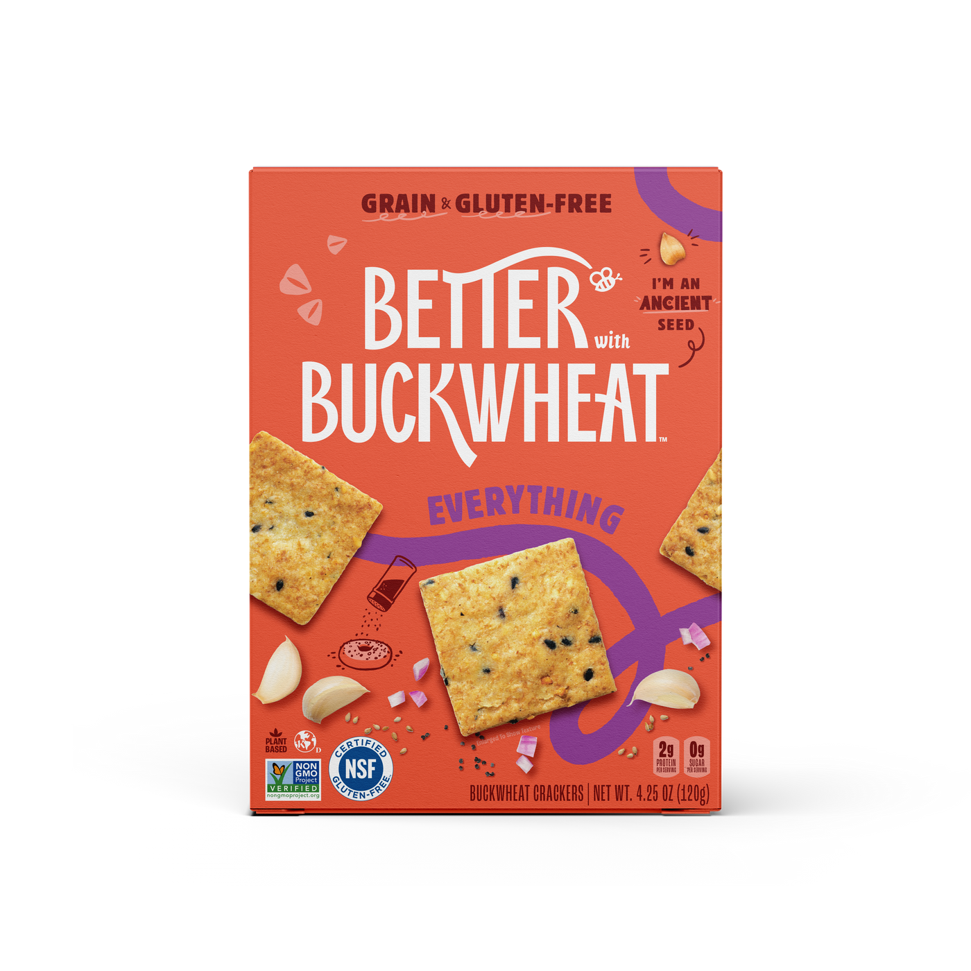 Better with Buckwheat Crackers - Maine Crisp Company
