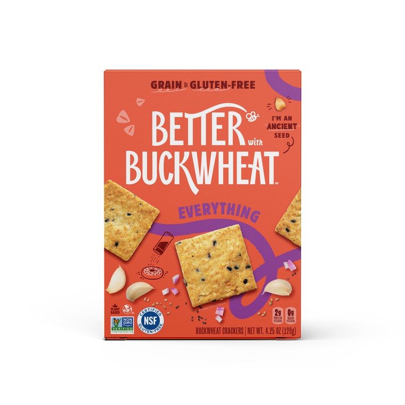 Better with Buckwheat Crackers - Maine Crisp Company