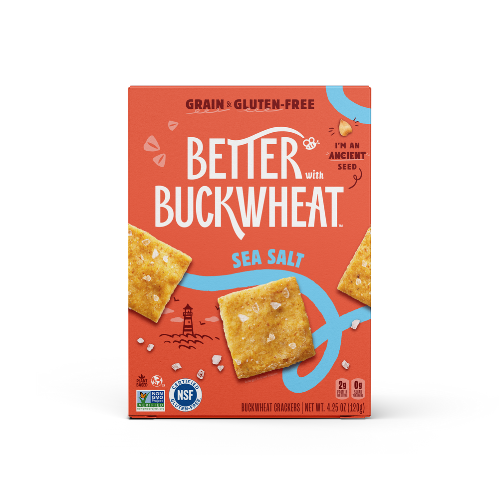 Better with Buckwheat Crackers - Maine Crisp Company