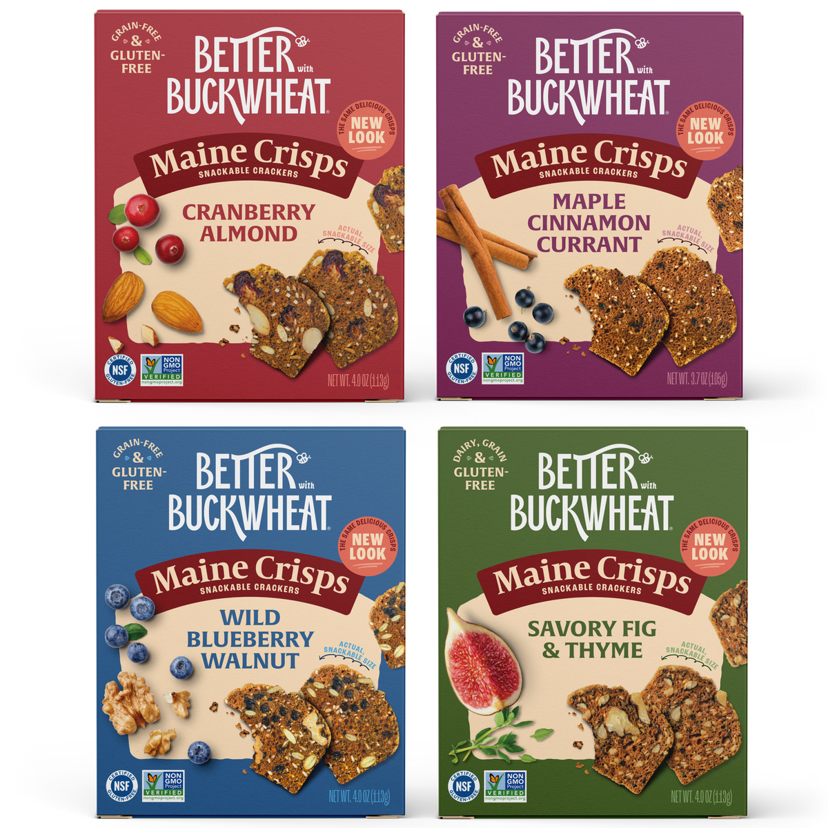 Maple Cinnamon Currant Gluten-Free Crackers | Maine Crisp - Maine Crisp ...
