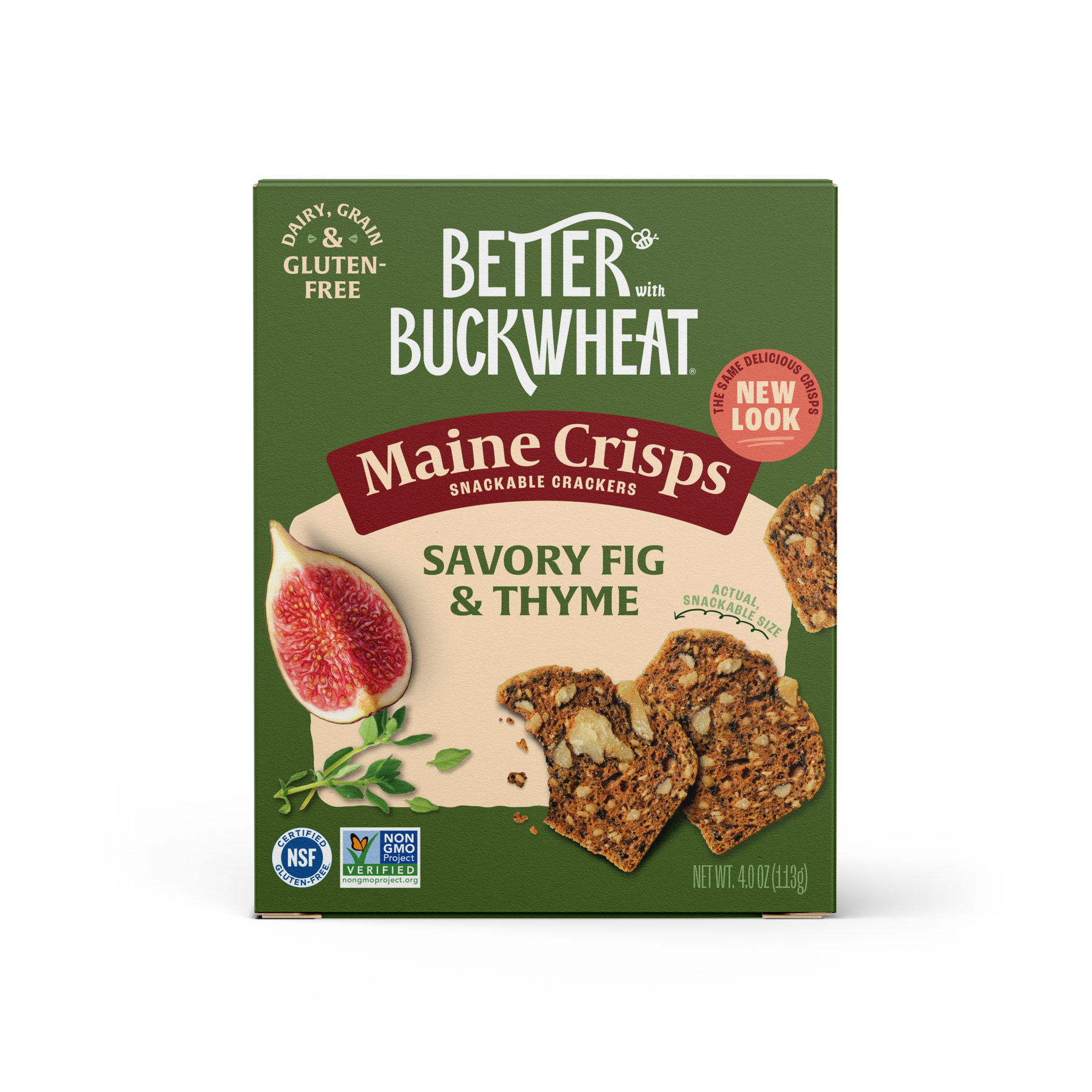 Maine Crisp Co. | Gluten Free Buckwheat Crackers Handmade in Maine